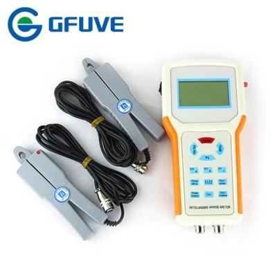 China 45-65Hz Protection Relay Test Equipment , Double Clamp Digital Phase Angle Meter for sale