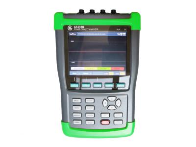 China GF438II Class A Power Quality Analyzer Green Color Three Phase Power Analyzer for sale