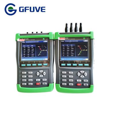 China 0.001V Resolution Power Quality Analyzer 0.1% RG Accuracy Portable Power Analyzer for sale