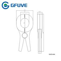 China GFUVE Q70 Clamp Type 600A AC Current Probe Voltage Output Accuracy 0.5 % For Bus Bar for sale