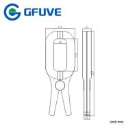 China GFUVE Q125 White AC Current Probe , Amp Probe Clamp Digital Energy Meters Application for sale