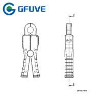 China GFUVE Q20A Clip On Probe High Frequency Current Probe , AC Current Clamp 2.5 Meter Cable for sale