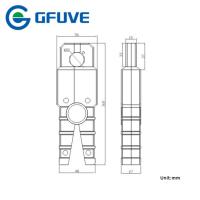 China GFUVE Q20B 0.2% Accuracy AC Current Probe , Oscilloscope Current Probe Ratio 1000 /1 for sale