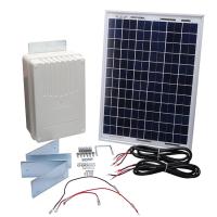 China DC 500kg Solar Powered Sliding Gate Kit 150W 110V 220V Auto Close for sale