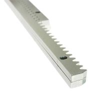 China Carbon Steel Gear Rack for Sliding Gate Opener 8mm 10mm 12mm Length 1m 2m for sale