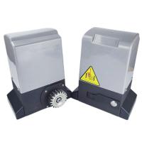 China Single Phase IP44 Remote Sliding Gate Opener Motor Powder Coated 20m for sale