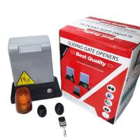China Ac 110V 1000Kg Sliding Gate Motor Opener With 2 Remote Control for sale