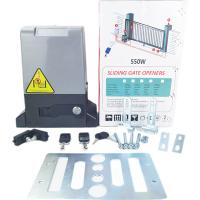 China Automatic Sliding Gate Motor 1000 Kg 550W 110V 220V Galvanized for sale