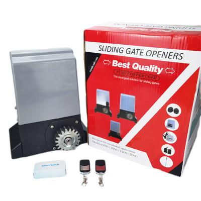 China AC 110V 220V 600kg Slide Gate Opener Kit with 4m Gear Racks 370W for sale