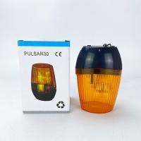 China 220V 110V Automatic Electric Gate Warning Light LED Yellow 23W Bulb for sale