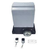 China Aluminum 230V 1.5A Wifi Electric Sliding Gate Opener 800kg IP44 1400 Rpm for sale