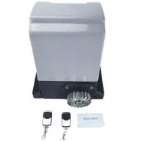 China AC 220v Automatic Sliding Gate Opener 370W Remote Control Sliding Gate Motor for sale