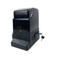 China Powder Coated Heavy Duty Sliding Gate Opener 500W 19 Tooth Mod 4 110V for sale