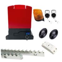 China Waterproof AC Solar Slide Gate Operators 800kg White Adjustable Resistance Sensitivity for sale
