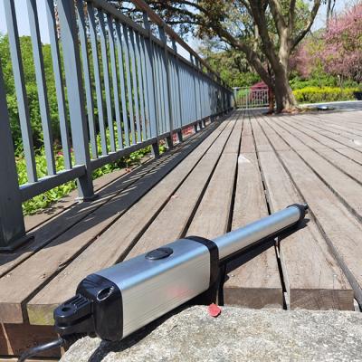 China 24VDC 300kg Automatic Swing Gate Operator for Single Leaf Motor Gate for sale