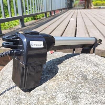 China 1500RPM Automatic Dual Swing Gate Opener 60W 24VDC 500kg per Leaf for sale