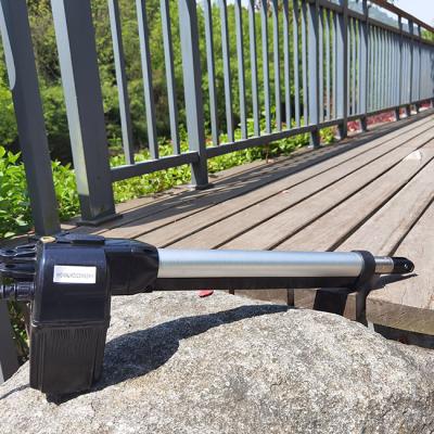 China Single Residential Swing Gate Operator 500kg 24V DC Motor with Soft Start Stop for sale