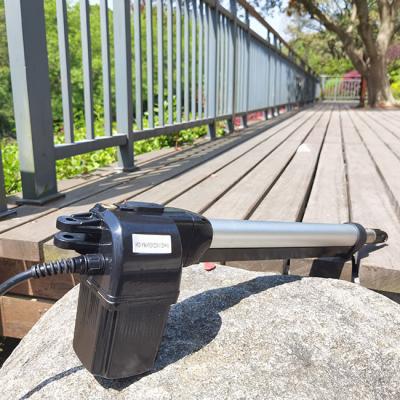 China 24VDC 500kg Dual Swing Gate Opener with 2 Arms for Courtyard Gates for sale
