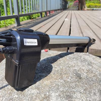 China 1500RPM Automatic Single Swing Gate Opener 60W 24VDC 500kg for Garden Gate for sale