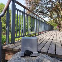 China 60W 2200RPM Sliding Gate Motor With Control Box 400 Kg Light Weight for sale