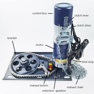 China Ac 220V Electric Rolling Shutter Motor Single Phase 600Kg for sale