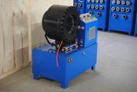 China Hydraulic 4 Inch 4-102 mm 4 Layers Hose Big Size Industrial Braided Hose Crimping Machine 4 kw Compact Structure for sale