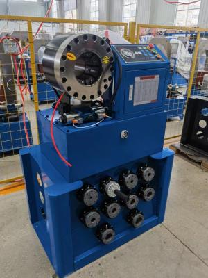 China 2 INCH Manual Automatic Hose Swaging Machine Portable Hydraulic Crimper High Pressure for sale