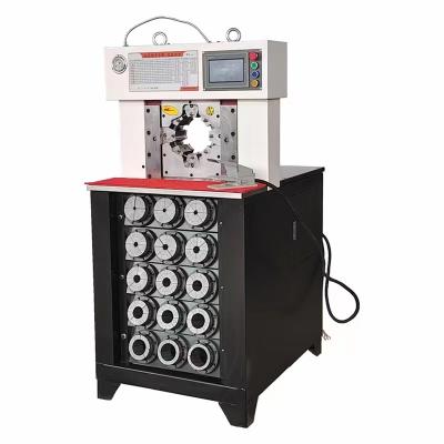 China 5.5kw Automotive Ac Hose Crimper Kit 380v 15 Sets CBK-120 With Thin Pressing Head for sale
