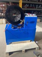 China Button Control Hydraulic Hose Crimping Machine High Pressure 3kw 51mm New Model for sale