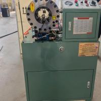 China 4 - 51mm Hydraulic Hose Pipe Crimping Machine Compact Structure for sale