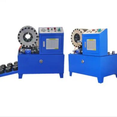 China PLC / Button / CNC Controlled DX68 Hose Crimping Machine 6 - 51mm Crimping Range for sale