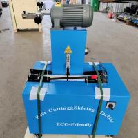 China 350mm*2.8mm Automatic Hose Cutting And Skiving Machine With 2850 RPM Motor for sale
