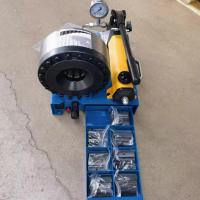 China 1 inch Durable Manual Hose Crimping Machine producing Max Pressure 35Mpa satisfaction for sale