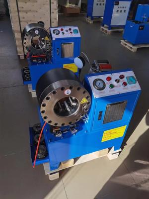 China Max Opening 114mm DX68 Hose Crimping Machine PLC / Button / CNC Control System for sale