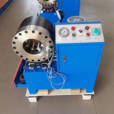 China 10L Output Volume DX68 Hose Crimping Machine With 31.5Mpa Oil Pump Pressure for sale