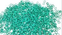 China 5000 Psi Custom FKM Rubber Seal With Tear Strength 16 - 30 N/Mm for sale