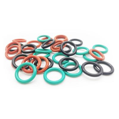 China Oil Gas Field Sealing FKM Rubber Seal With Tear Strength Of 16 - 30 N/Mm for sale