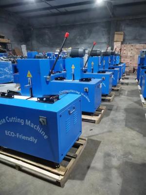 China φ350*2.8mm Cutting Blade Diameter Hose Cutting Machine Cutting Motor RPM 2850 RPM 850*600*1200mm for sale