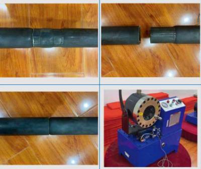 China Device Head Turned 360° 1-90mm Crimping Range Hydraulic Steel Pipe Crimping Machine With 260Kg And Size 950*750*1050 Mm for sale