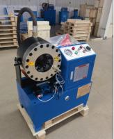 China 1-90mm Crimping Range Hydraulic Steel Pipe Crimping Machine With 950*750*1050 mm Size And With 2 Free Dies Support for sale