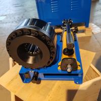 China Manual Hose Crimping Machine Technical Support And Service Crimped Wire Mesh Machine 31KG for sale