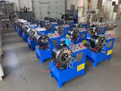 China Versatile DX68 Hose Crimping Machine With 10 Sets Of Dies Achieve Perfect Fit CE Certification And Size Is 730*480*740 for sale