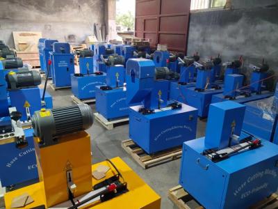 China Manufacturing Rubber Hose Cutting Machine With Cutting Motor 2850 RPM for sale
