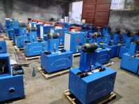 China Automatic Operation 2 Inch ID Rubber Hose Cutting Machine With Button Control for sale