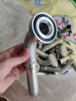 China Stainless Steel Customed Flange Forklift Reusable Hydraulic Hose Fittings Female Male Hydraulic Hose Ferrule Fittings for sale