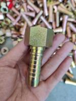 China Different Raw Material Carbon Steel Threaded Oil Pipe Joint Hydraulic Hose Fittings Stainless Steel Oil Pipe Joint for sale