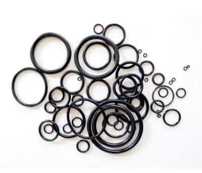 China NBR/FKM/FFKM/SI Material Rubber O Rings OEM/ODM Compression Molding With Good Oil Resistance 16-30 N/mm Tear Strength for sale