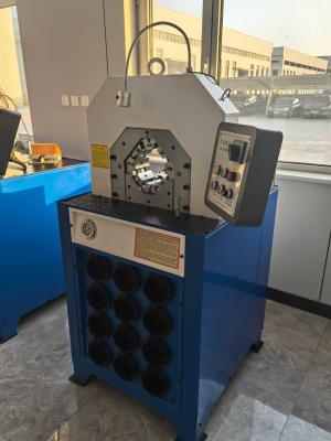 China 2 Inch Button Control Systerm 300 Pieces / Hour With Fast Change Moulds Tools Hydraulic Hose Pressing Machine Hydraulic Fitting Press Big Elbow for sale
