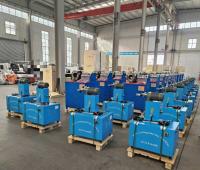 China Electric 2 Inch 6 Layers Hose Cutting And Skiving Machine With Blade for sale