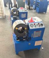 China 415v 3KW / 4KW DX68 Hose Crimping Machine Blue Color Hose Crimper for sale